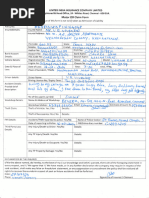 New India Claim Form | PDF