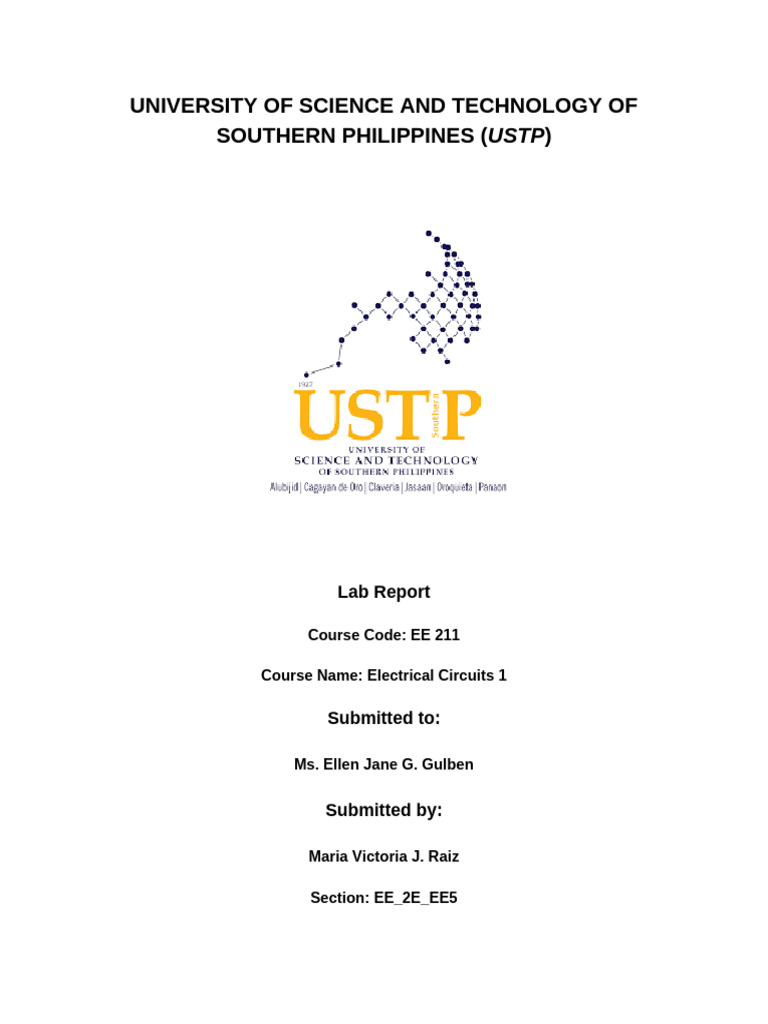 EE 211 Lab Report: Electrostatics | PDF