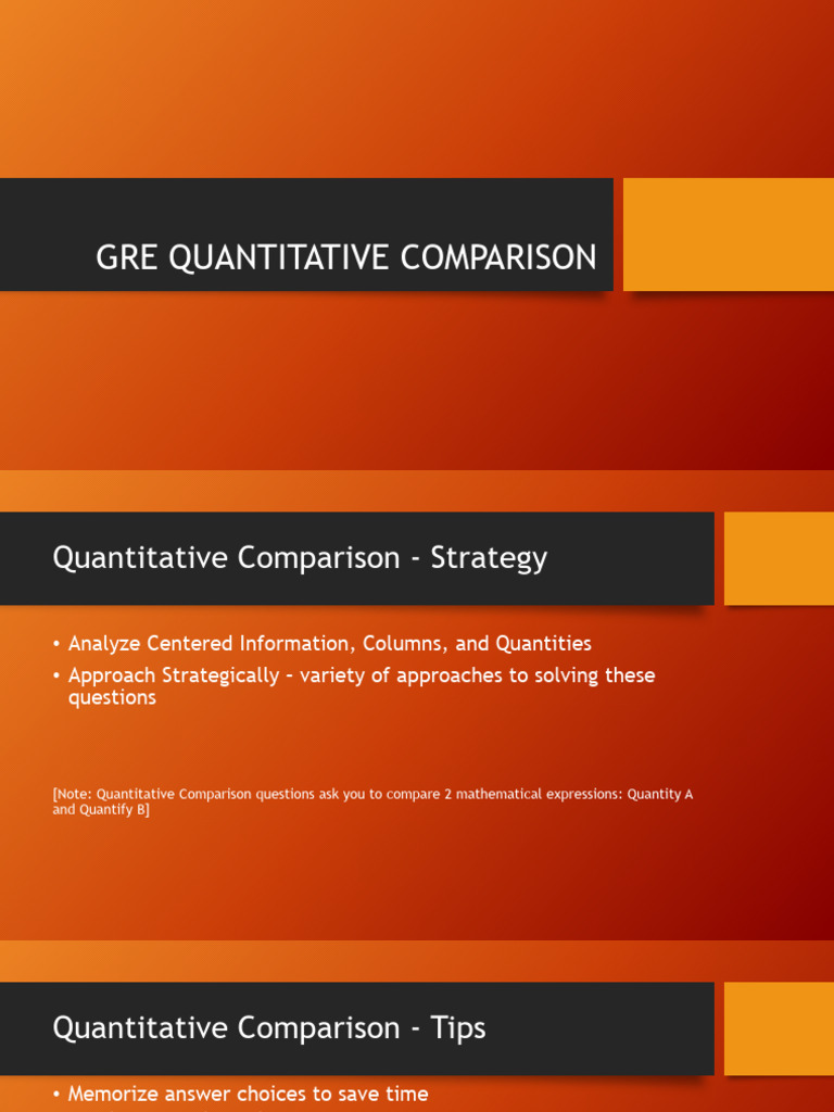 GRE+Quantitative+Comparison (2) | PDF GRE+Quantitative+Comparison (2) | PDF