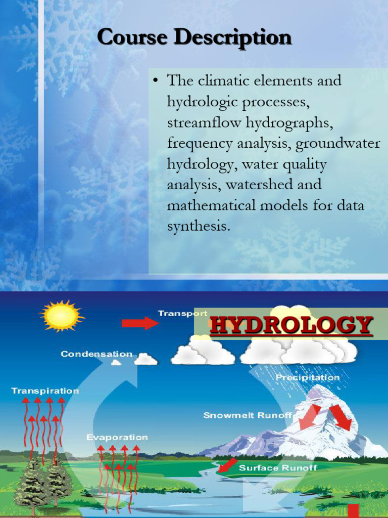 Understanding Hydrology and Meteorology | PDF | Earth | Hydrology