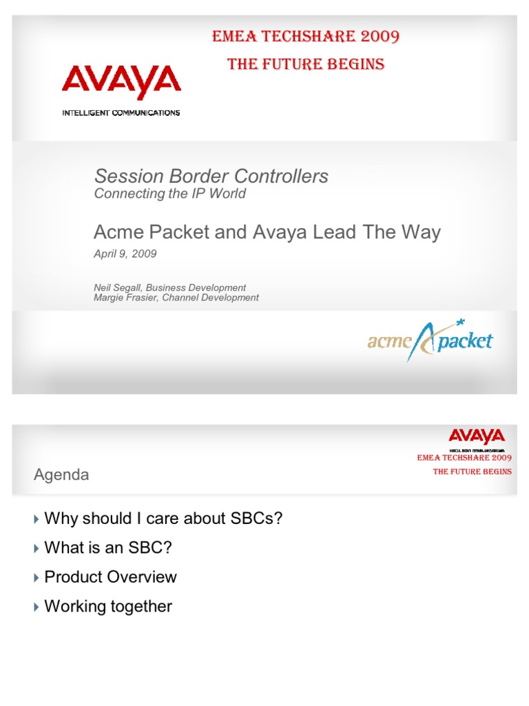 Acme Packet Session Border Controller | PDF | Session Initiation Protocol | Voice Over Ip