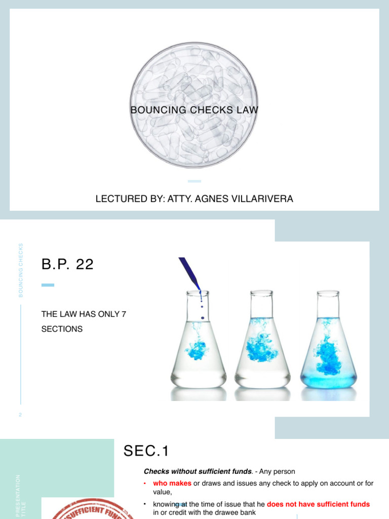 Bouncing Checks Law BP 22 2 | PDF | Common Law | Justice
