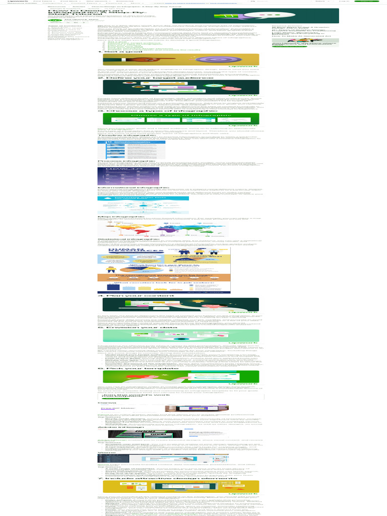 How To Design An Infographic: A Step-By-Step Tutorial - Upwork | PDF ...