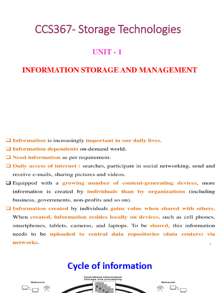 Data Storage & Management Essentials | PDF