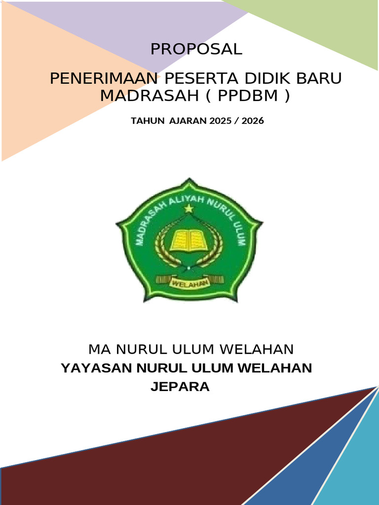 Conto Proposal PPDB 2025 | PDF