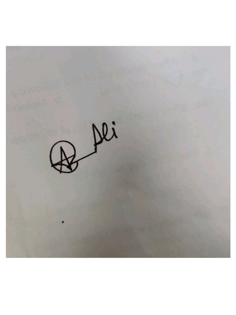 Azad Ali Signature - Compressed | PDF