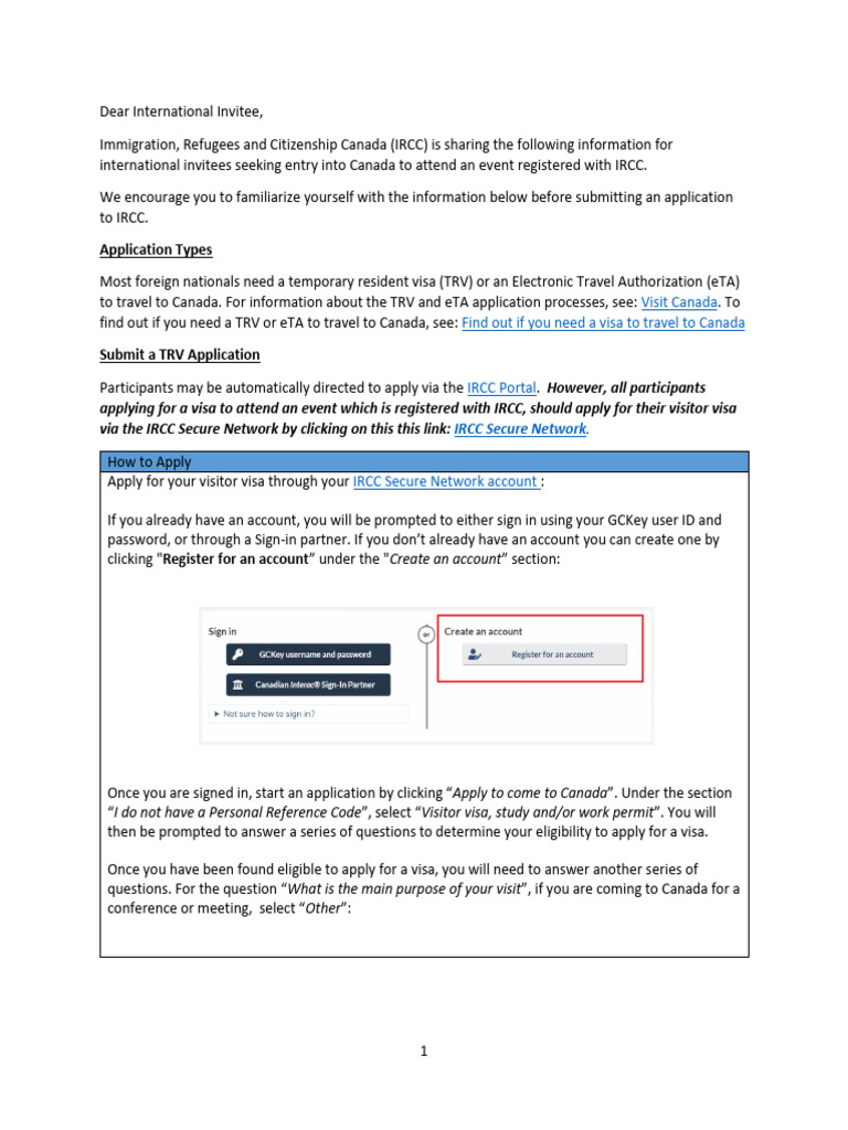 Info Letter - IRCC Secure Network English French - Regular Event ...