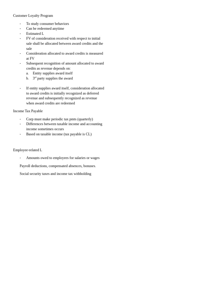 Customer Loyalty Program | PDF