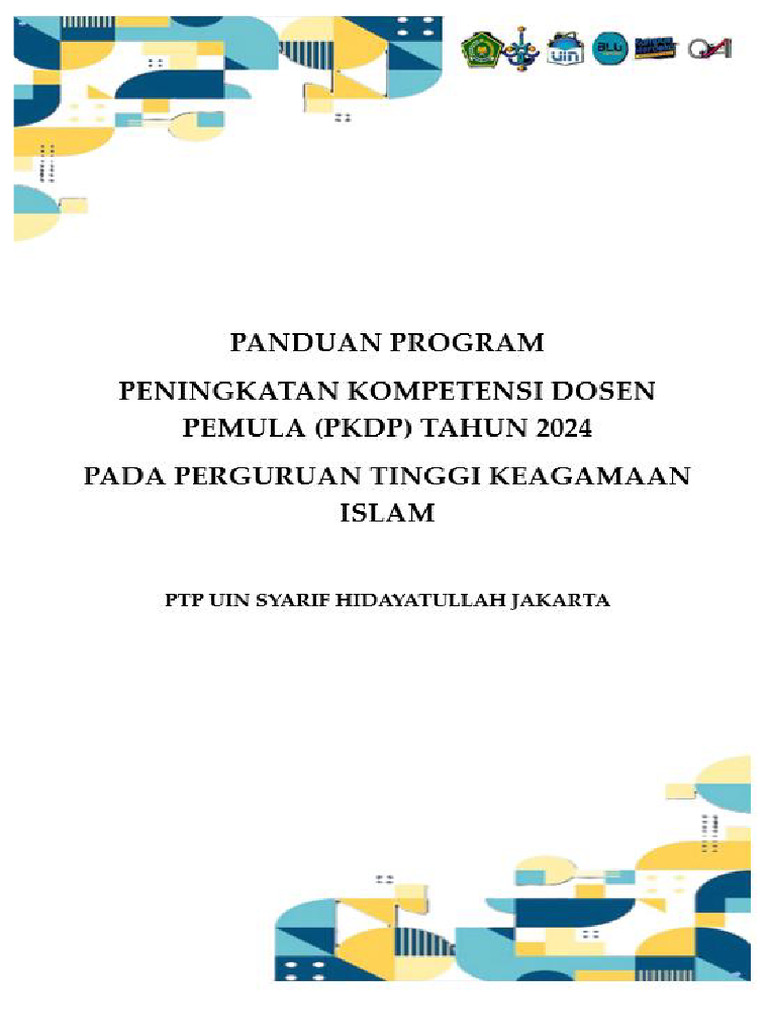 Panduan PKDP UIN Jakarta 2024 | PDF