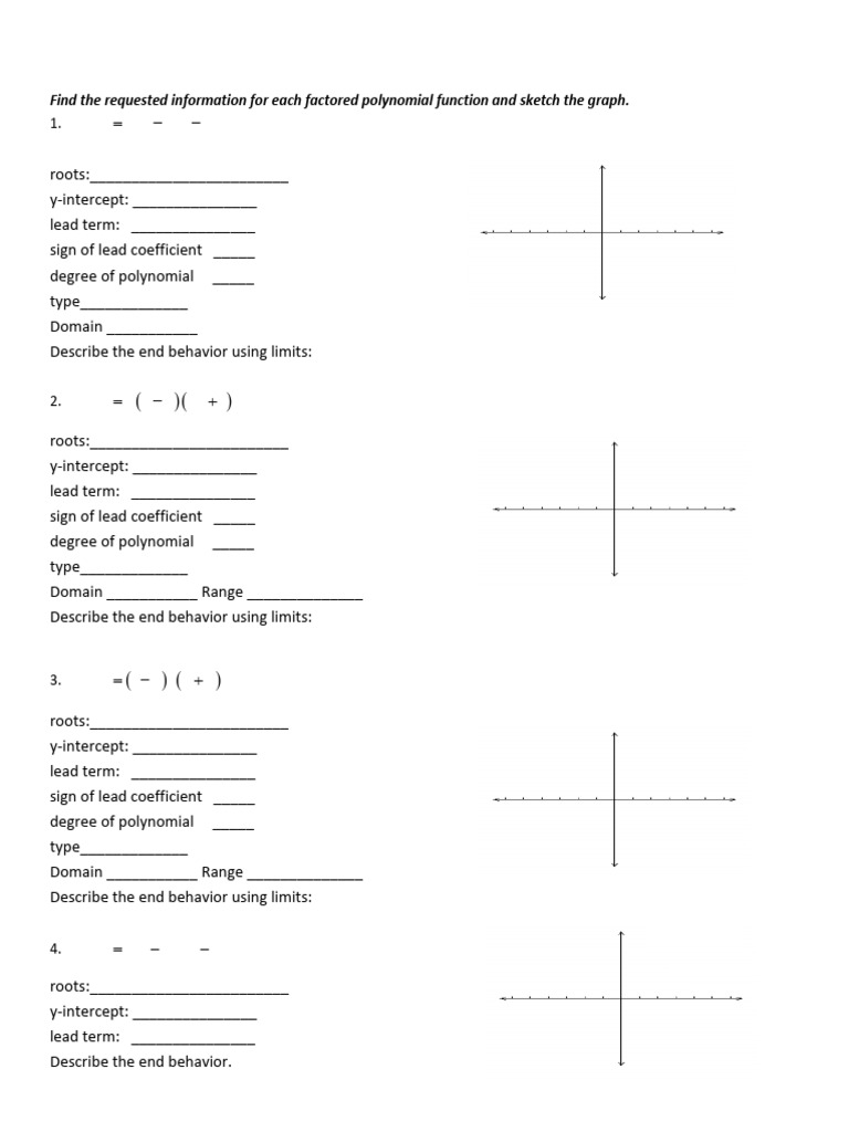 WSB+1 5+-1 6+graphing+polynomial | PDF | Polynomial | Zero Of A Function