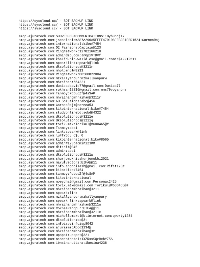 7078971595 Smpp.ajuratech.com | PDF