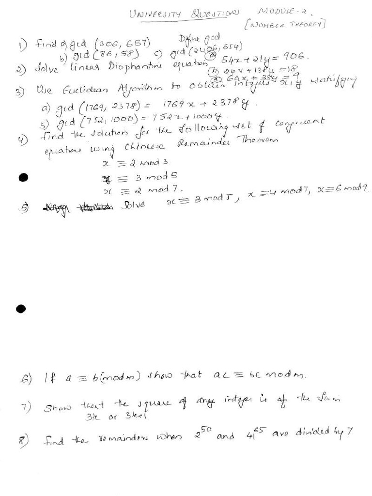 2module Univercity Questions | PDF