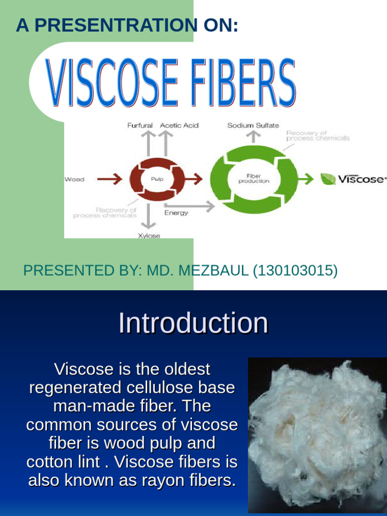 Viscose Fiber: Properties and Applications | PDF
