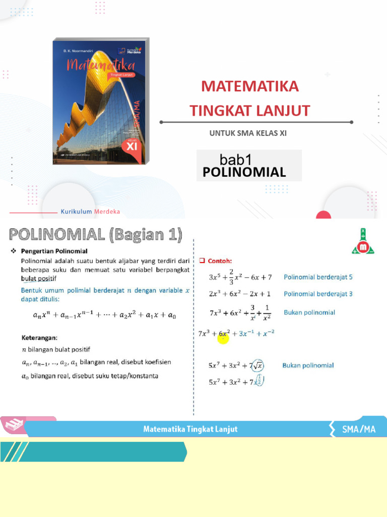 Modul Ajar Polinomial | PDF