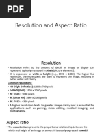 Aspect Ratio Cheat Sheet | PDF | Display Resolution | Multimedia