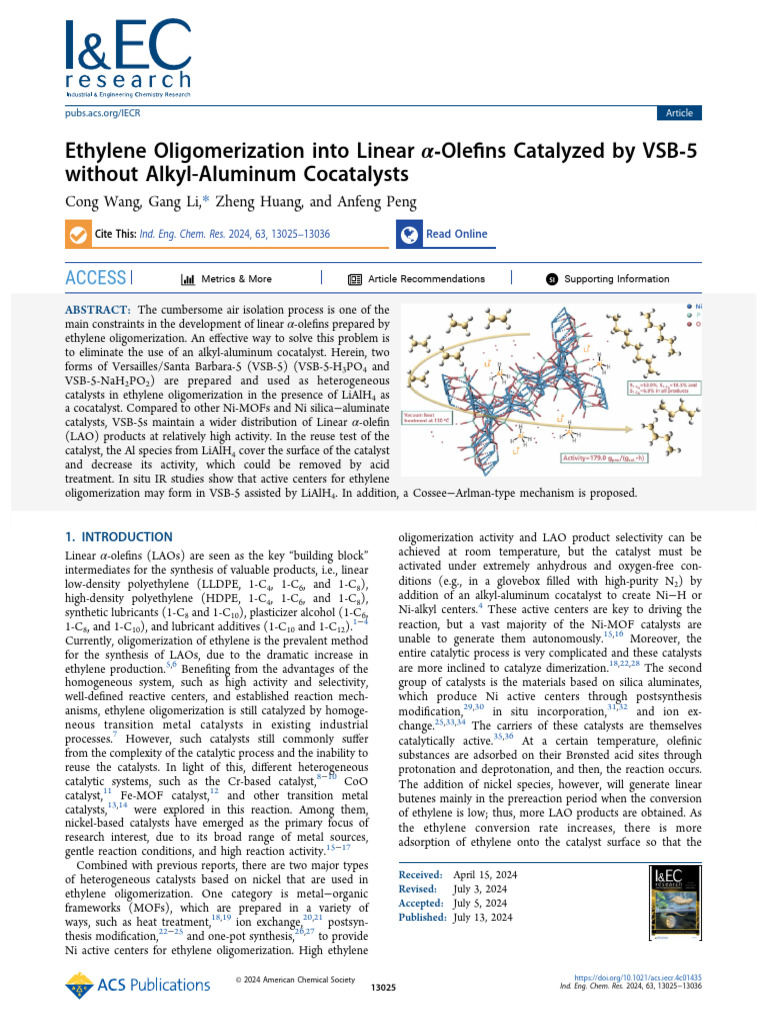 wang-et-al-2024-ethylene-oligomerization-into-linear-α-olefins ...