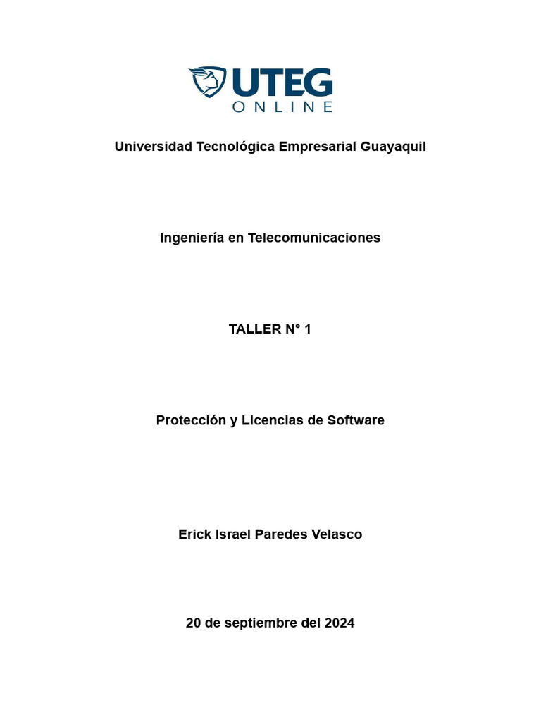 Erick Paredes_Gobernanza 1 | PDF | Software libre | Ingeniería de software