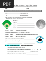Bill Nye Moon Worksheet Guide | PDF | Moon | Earth