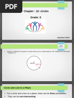 Class 10 Maths: Circles Basics | PDF