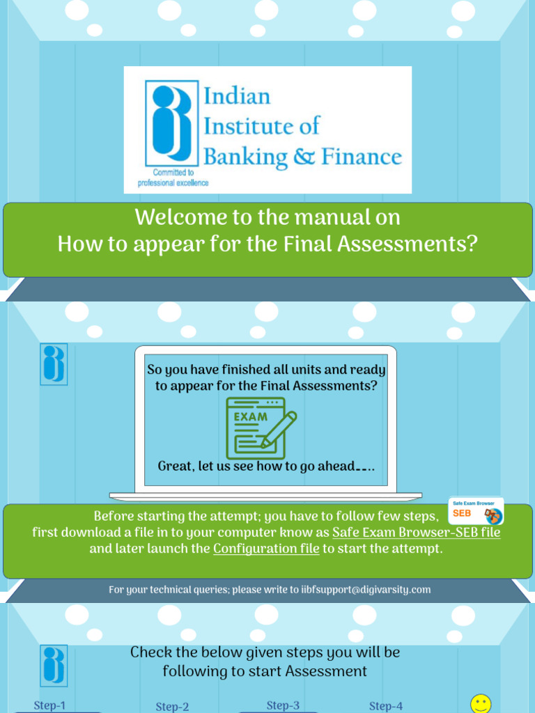 Final Assessment Guide for IIBF LMS | PDF | Multiple Choice | Software