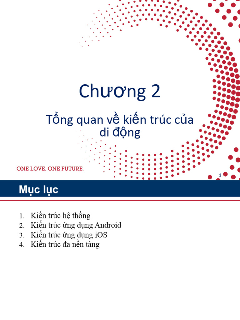 Chuong 2 Tong quan ve kien truc cua di dong.pptx | PDF