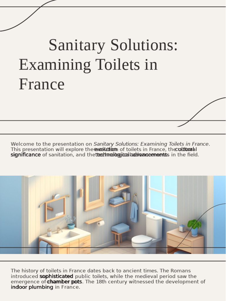 Toilets in France | PDF