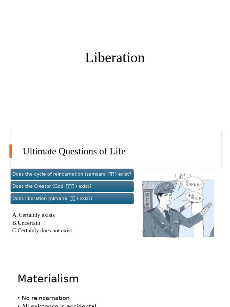 Exploring Liberation: Reincarnation and God | PDF