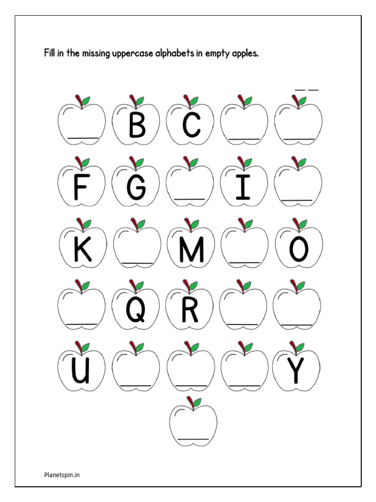 fill-in-the-missing-uppercase-alphabets-in-empty-apples | PDF