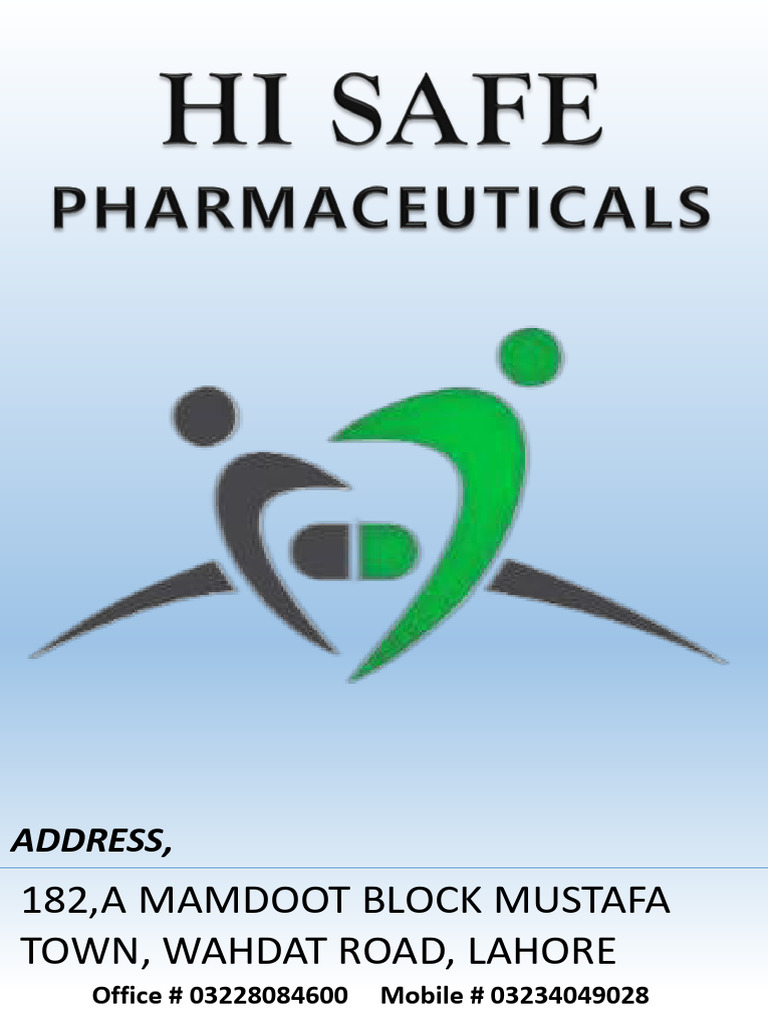 HI SAFE Pharmaceuticals Product List | PDF