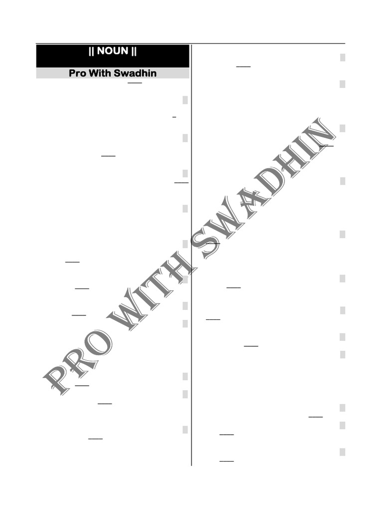 Noun Practice Sheet (Part-02) | PDF | Noun | Verb
