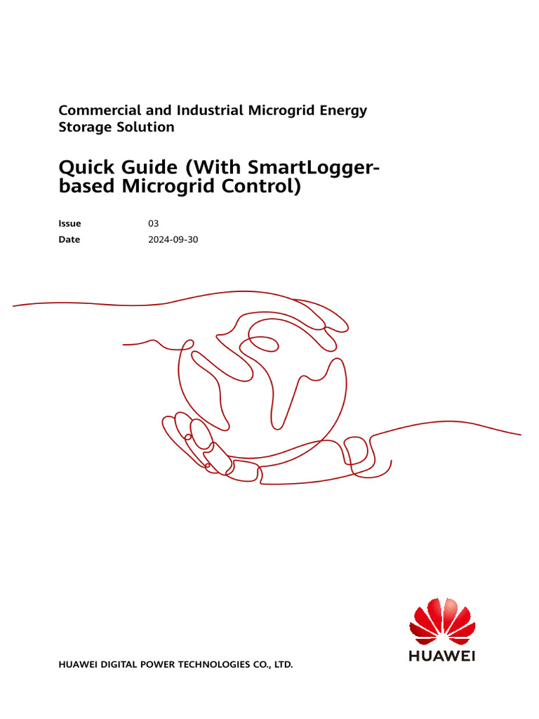 Commercial and Industrial Microgrid Energy Storage Solution Quick Guide (With SmartLogger-based ...