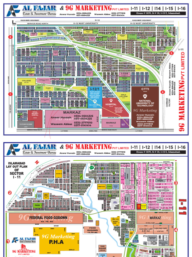 I-11 and I-12 Map-1 | PDF