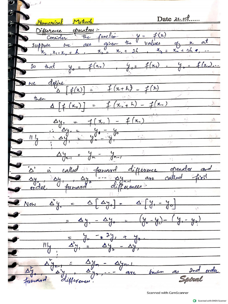 Numerical Methods | PDF