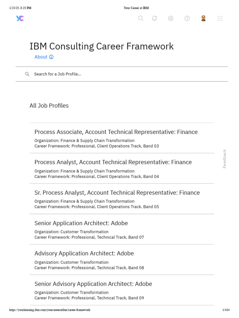 IBM Consulting Career Framework Guide | PDF | Cloud Computing | Oracle ...