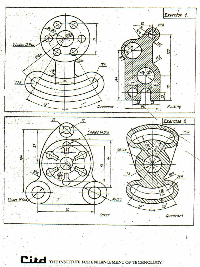 CITD Drawings - Harsha | PDF