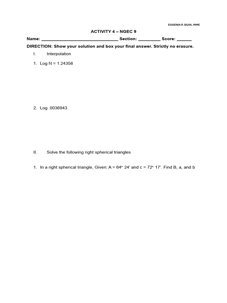 ACTIVITY 4 Ngec 9 Catch Up | PDF