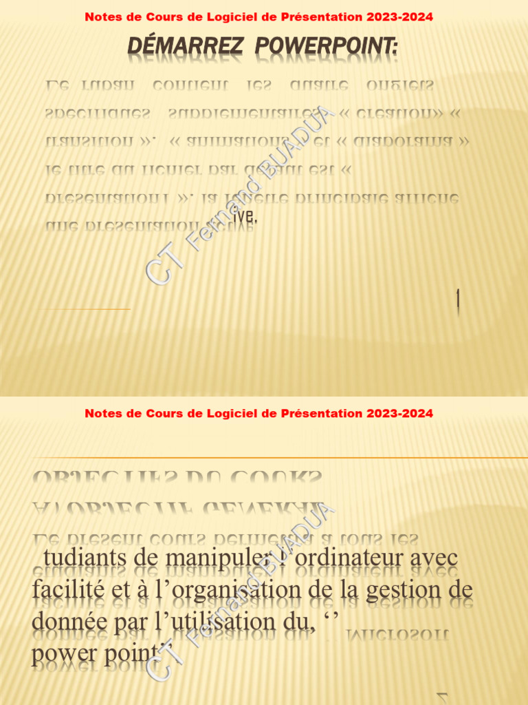 Guide Complet sur Microsoft PowerPoint | PDF | Microsoft Powerpoint ...