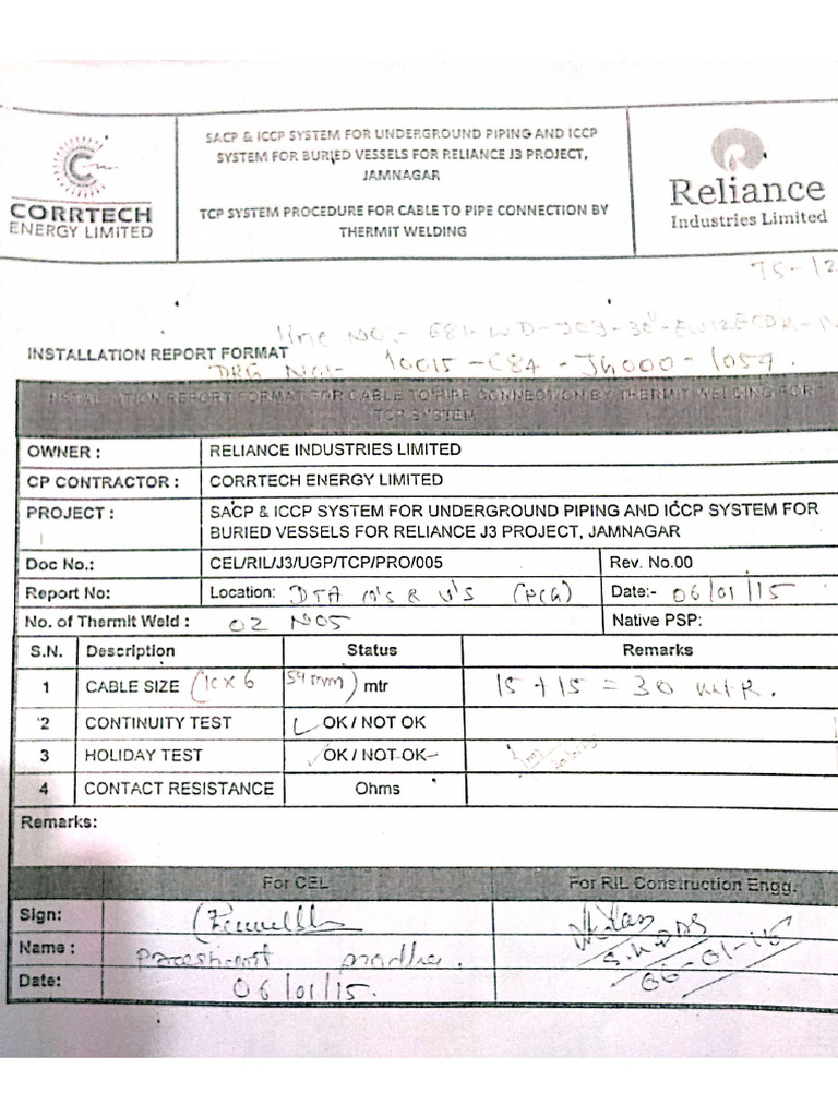 HDPE Piping and CP | PDF