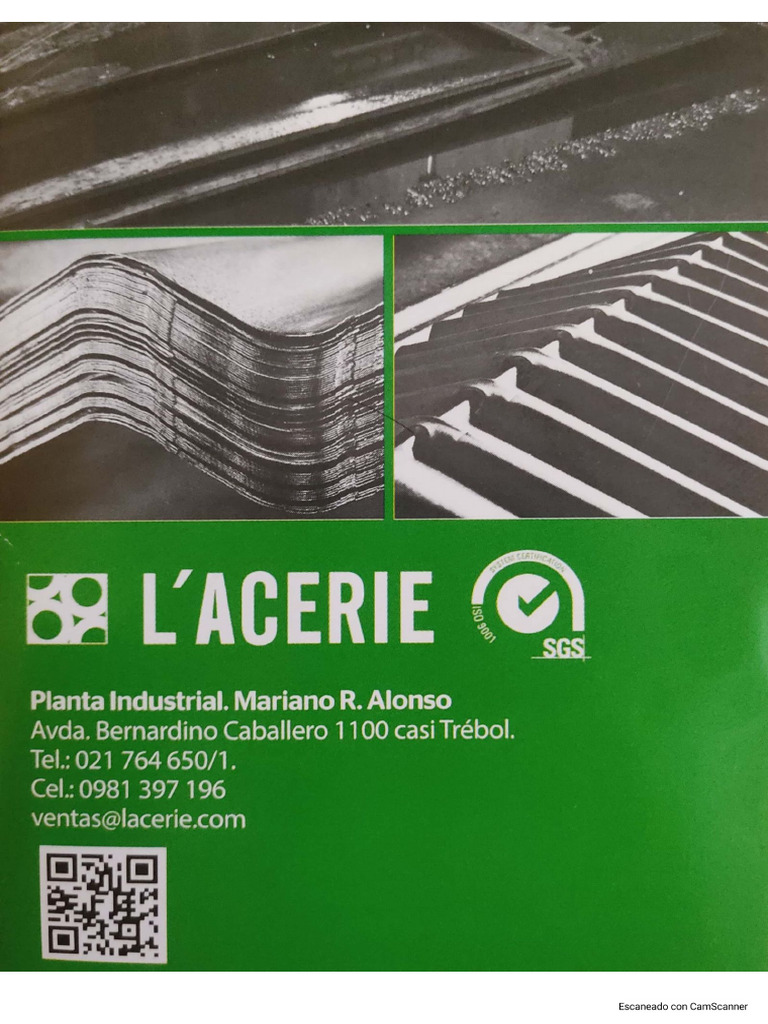 Catálogo de Laminas A36 para Tanques | PDF
