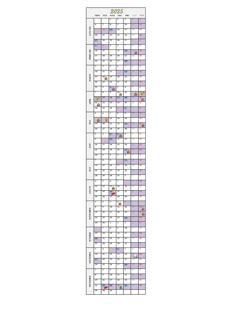 2025 Calendar-Sri Lanka | PDF