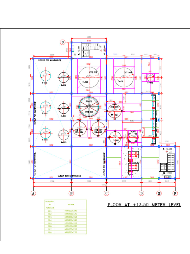 13.5m Beam-Plan | PDF