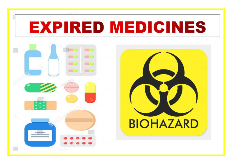 Biohazard expiered medicine | PDF