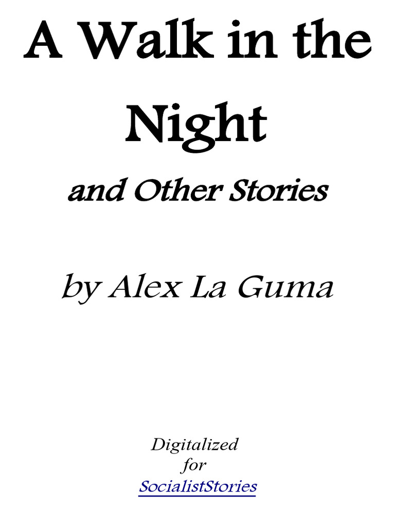 A Walk in the Night Stories | PDF