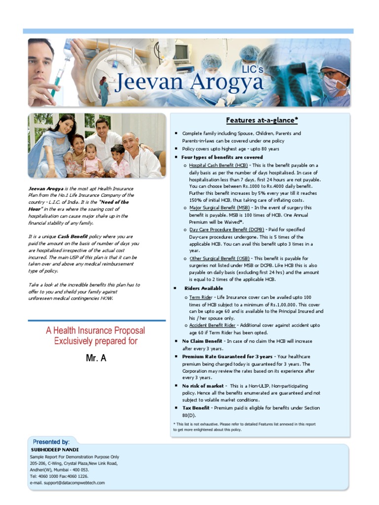 Arogya | PDF | Life Insurance | Insurance