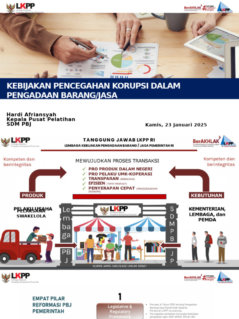 Modif Pembukaan | PDF | Regulatory Compliance | Procurement