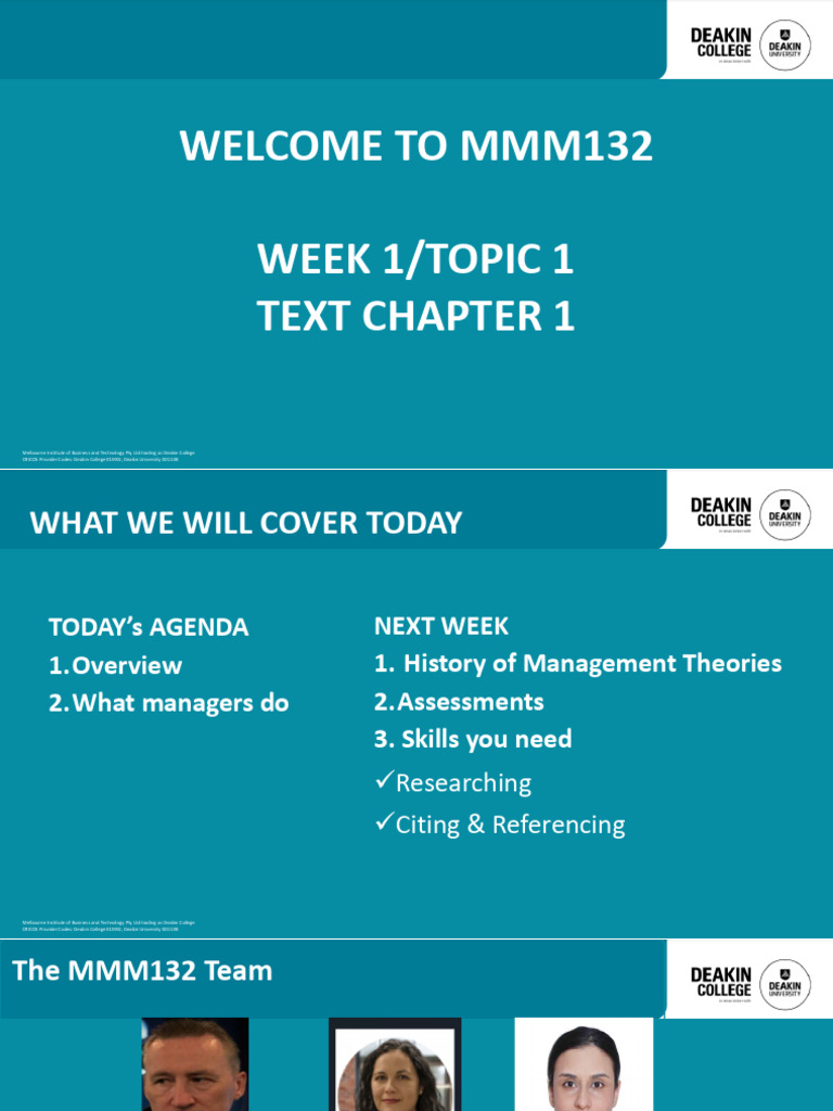 Week 1 Lecture Slides 2024 | PDF | Goal | Business