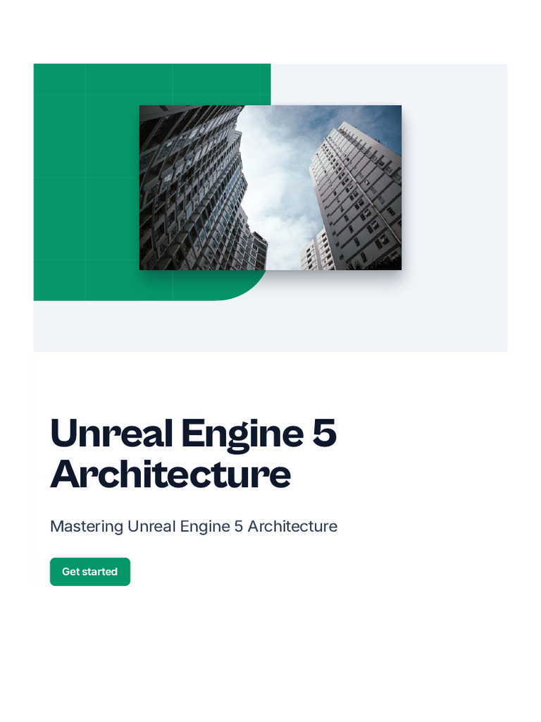 Master Unreal Engine 5 Architecture | PDF | Rendering (Computer Graphics) | Computing