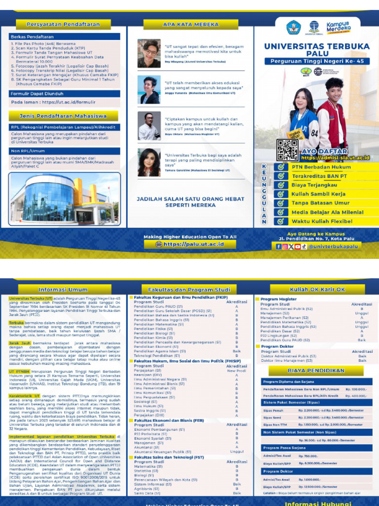 Brosur Lembar Depan 1 | PDF