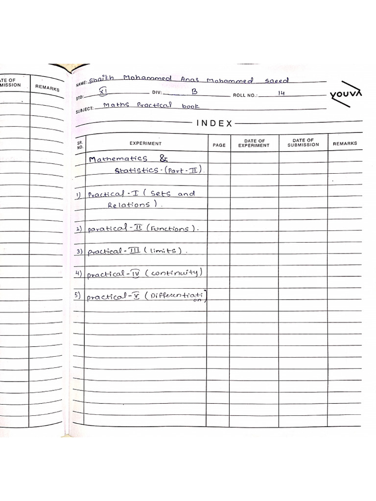 Maths Journal (P - 2) | PDF