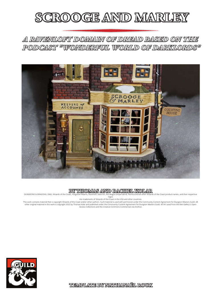 Scroogeandmarley | PDF | Ebenezer Scrooge | A Christmas Carol